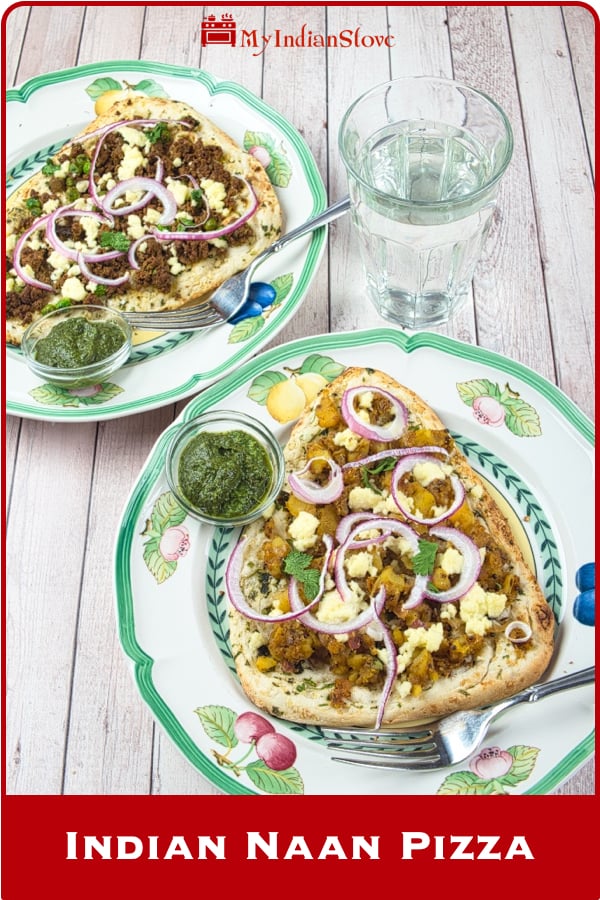 Naan Pizza Recipe - MyIndianStove