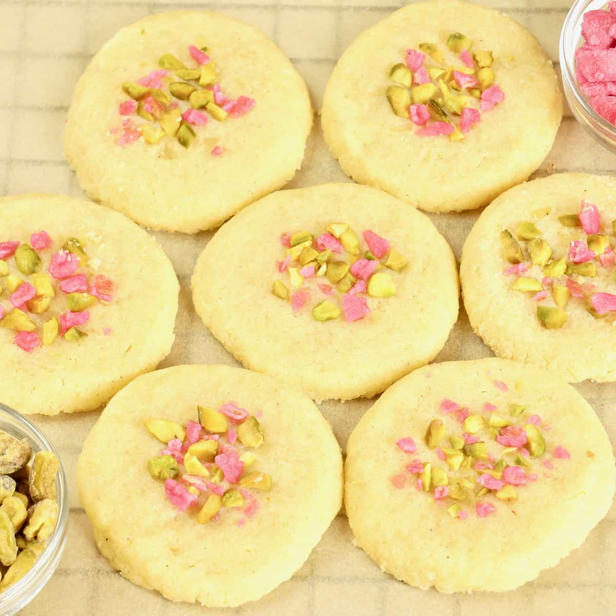 Indian Rose Water & Cardamom Cookies (Nankhatai) - MyIndianStove